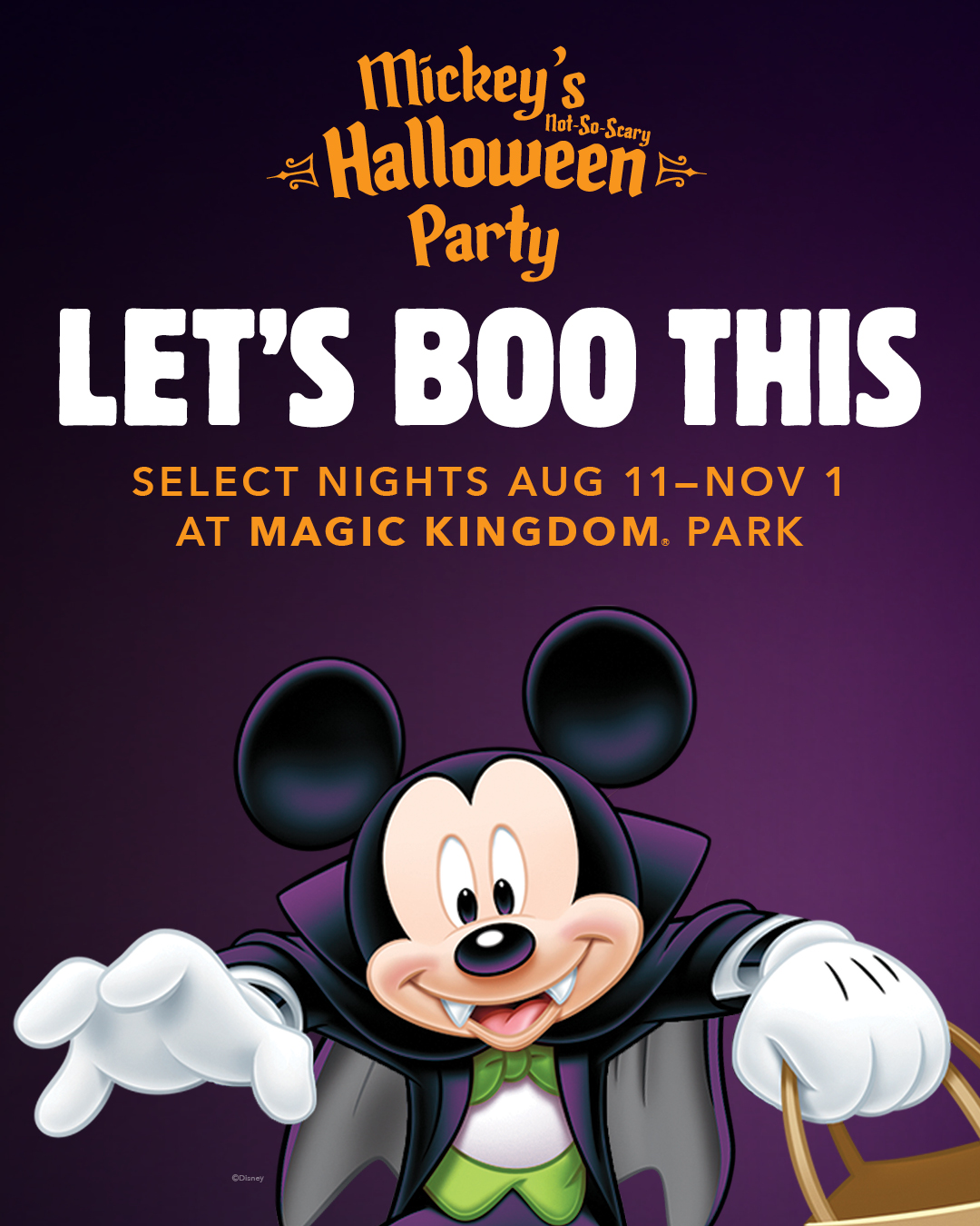 Mickey's Not So Scary Halloween Party - Magical Memory Planners