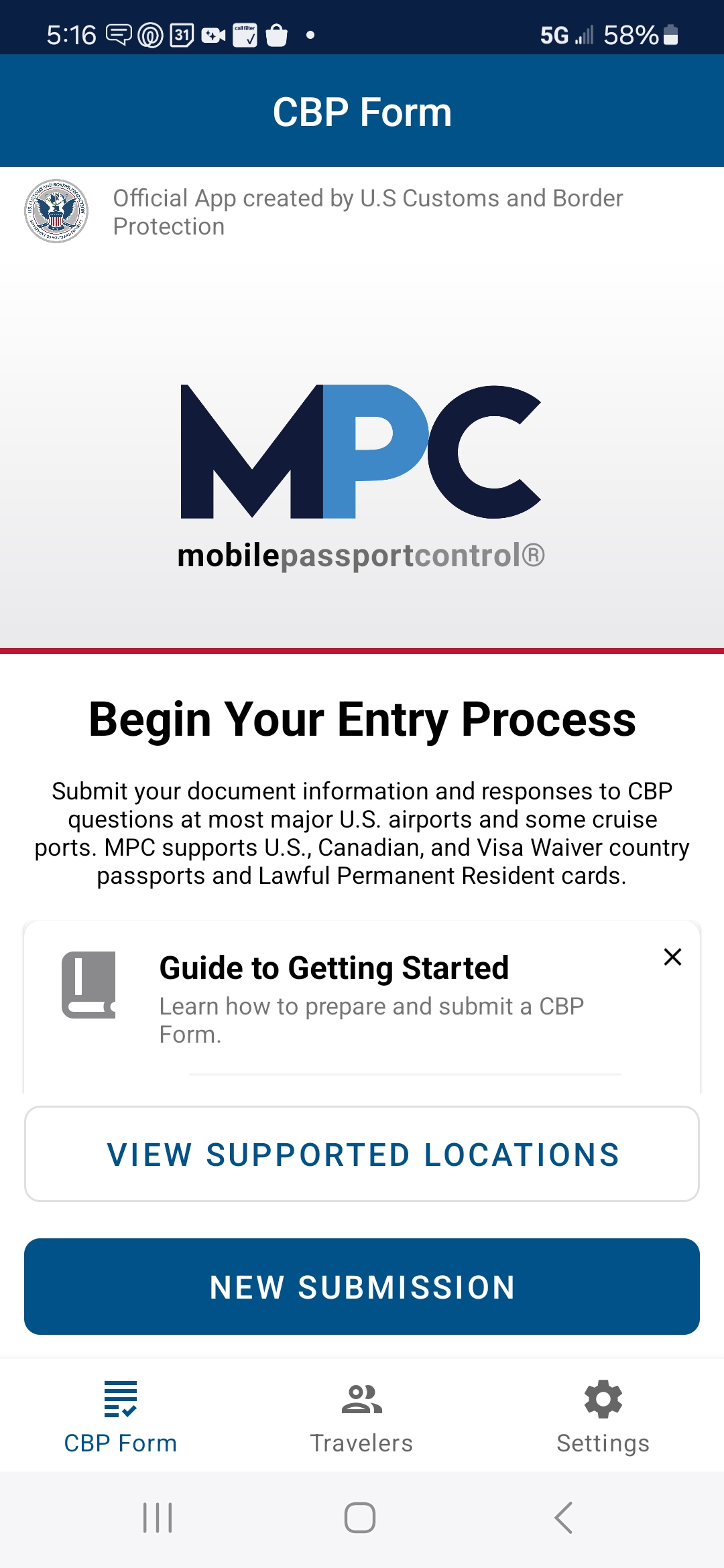 Mobile Passport Control - Magical Memory Planners